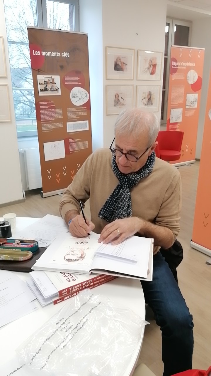 Rencontre avec Jean-Claude Bauer, dessinateur – LYCÉE LES HUISSELETS
